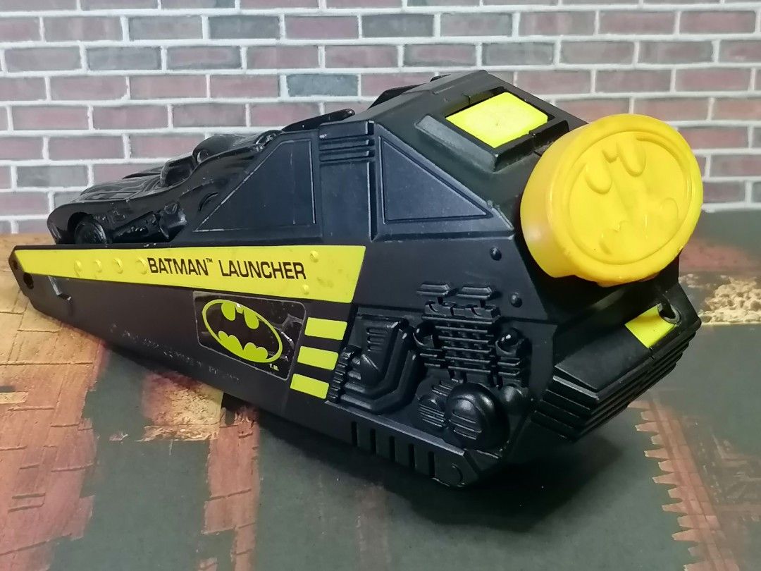 Tonka Corp Thailand 1989 Batman Batmobile Launcher, Hobbies & Toys ...