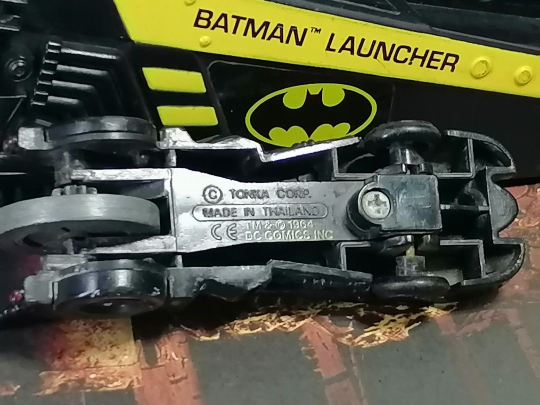 Tonka Corp Thailand 1989 Batman Batmobile Launcher, Hobbies & Toys ...