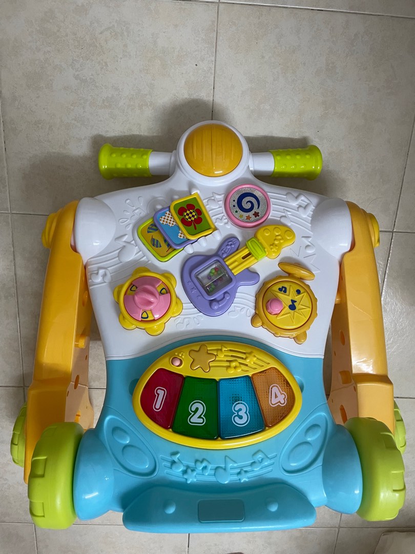 Top Tots 3 in 1 Walker Ride On, Babies & Kids, Infant Playtime on Carousell