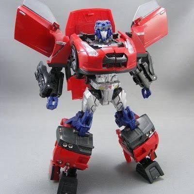 Transformers Alternity Optimus Prime and Megatron race car, Hobbies ...