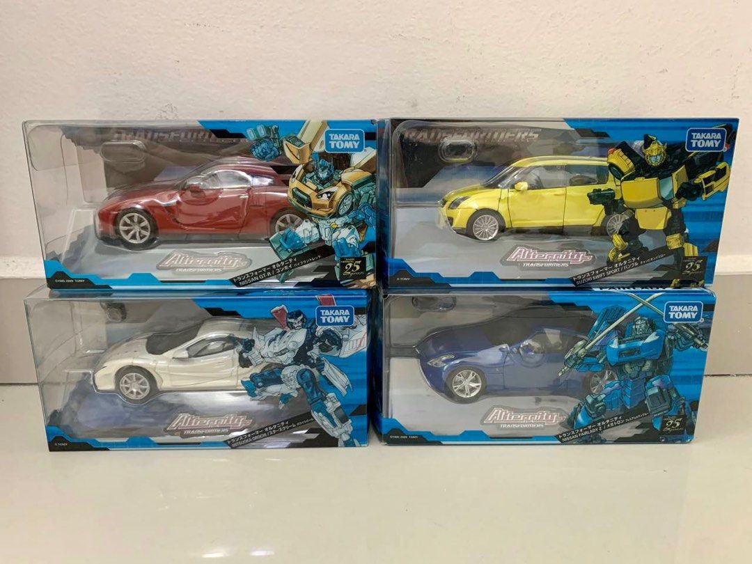 TAKARA TOMY Transformers Alternity Set of 4, Hobbies & Toys, Toys ...