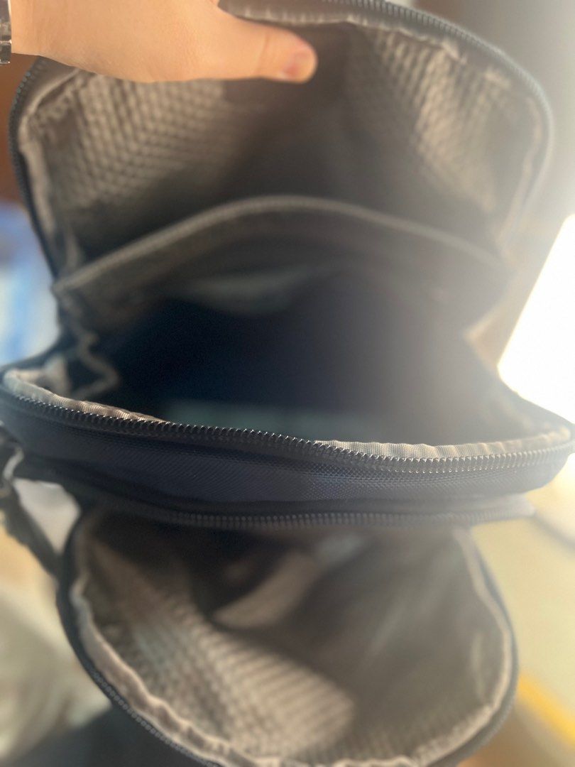 Tumi Blue/Black Leather and Ballistic Nylon Alpha Bravo Knox Backpack ...