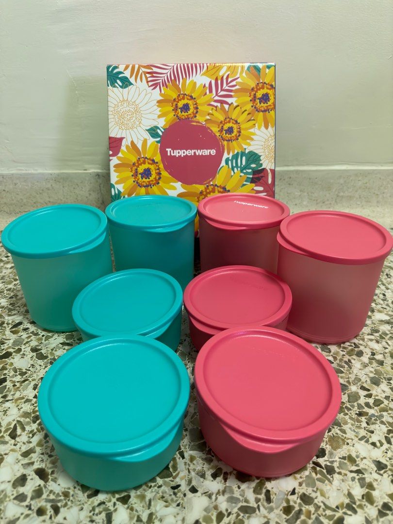 Tupperware: Summer Fresh Round Set, Furniture & Home Living ...