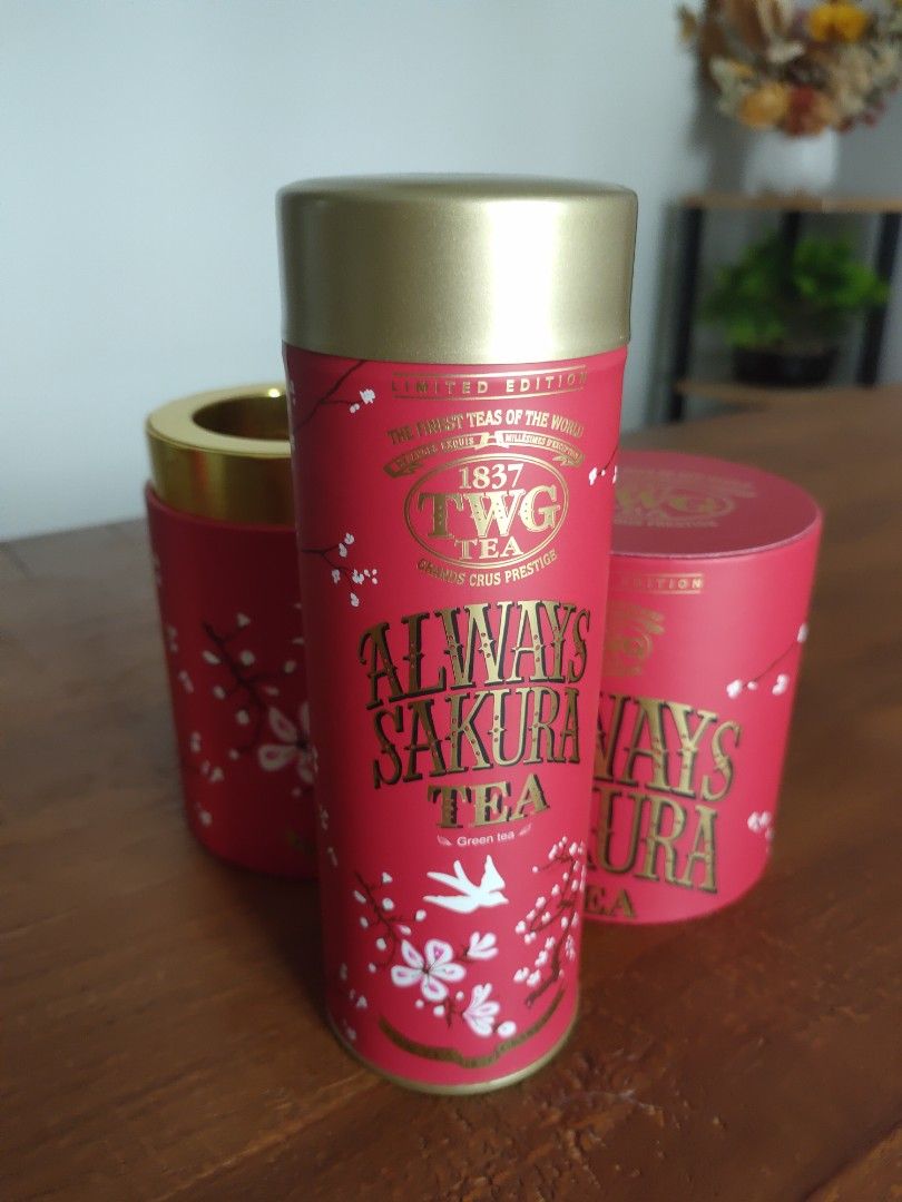 TWG Always Sakura Tea Grand Mode Tea Collection 2023, Food & Drinks ...