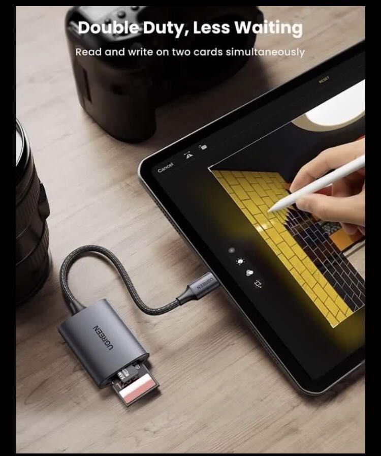Ugreen Type C card Reader, Computers & Tech, Parts & Accessories, Cables & Adaptors on Carousell
