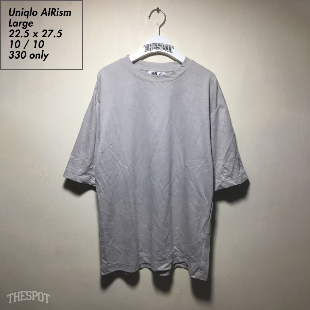 Uniqlo AIRism, Men's Fashion, Tops & Sets, Tshirts & Polo Shirts on Carousell