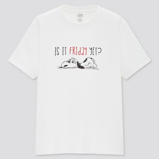 Uniqlo Peanuts/Snoopy UT Shirt on Carousell