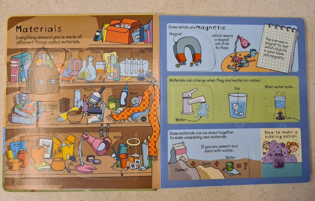 Usborne Look inside Science, Hobbies & Toys, Books & Magazines ...