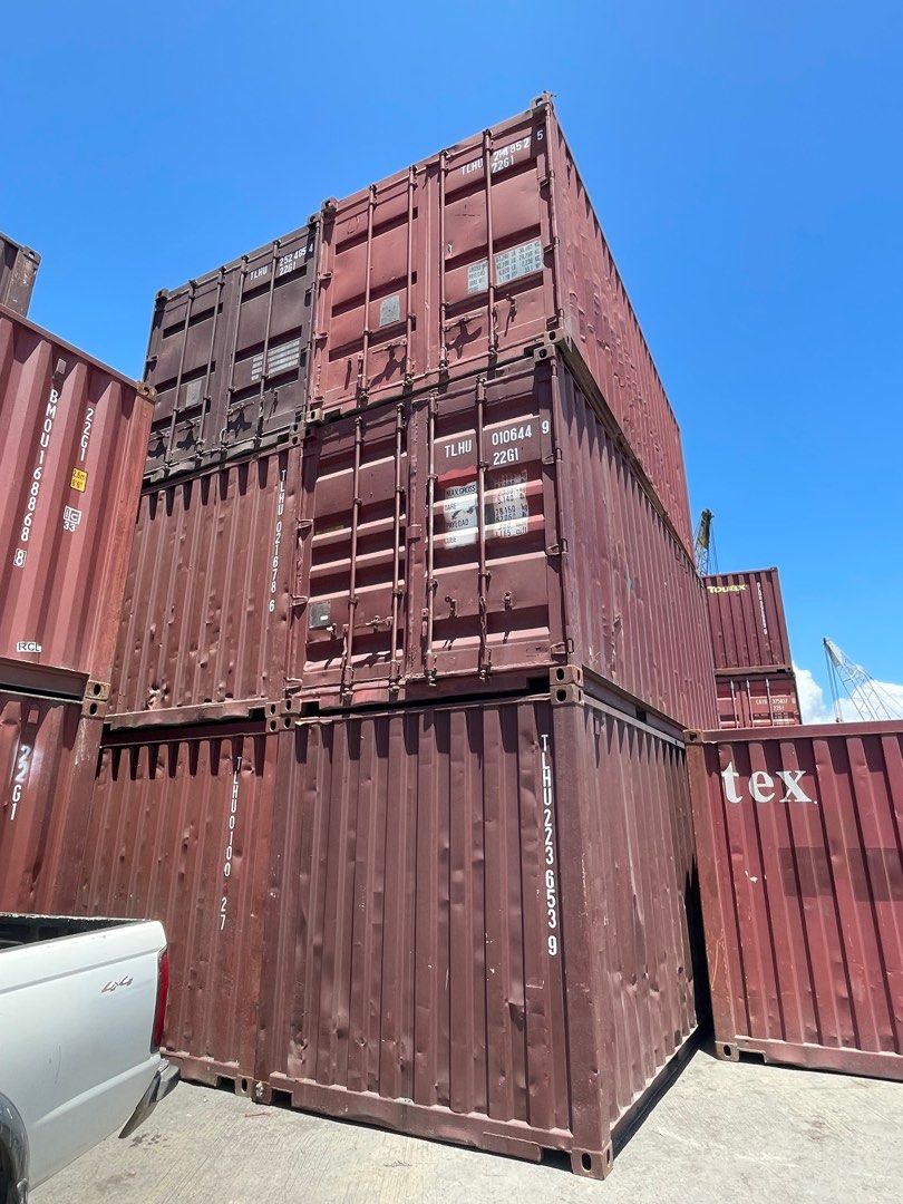 Used Shipping Container Van, Commercial & Industrial, Construction ...