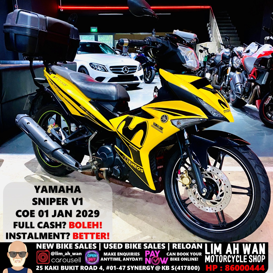 USED YAMAHA SNIPER V1, Motorcycles, Motorcycles for Sale, Class 2B on ...