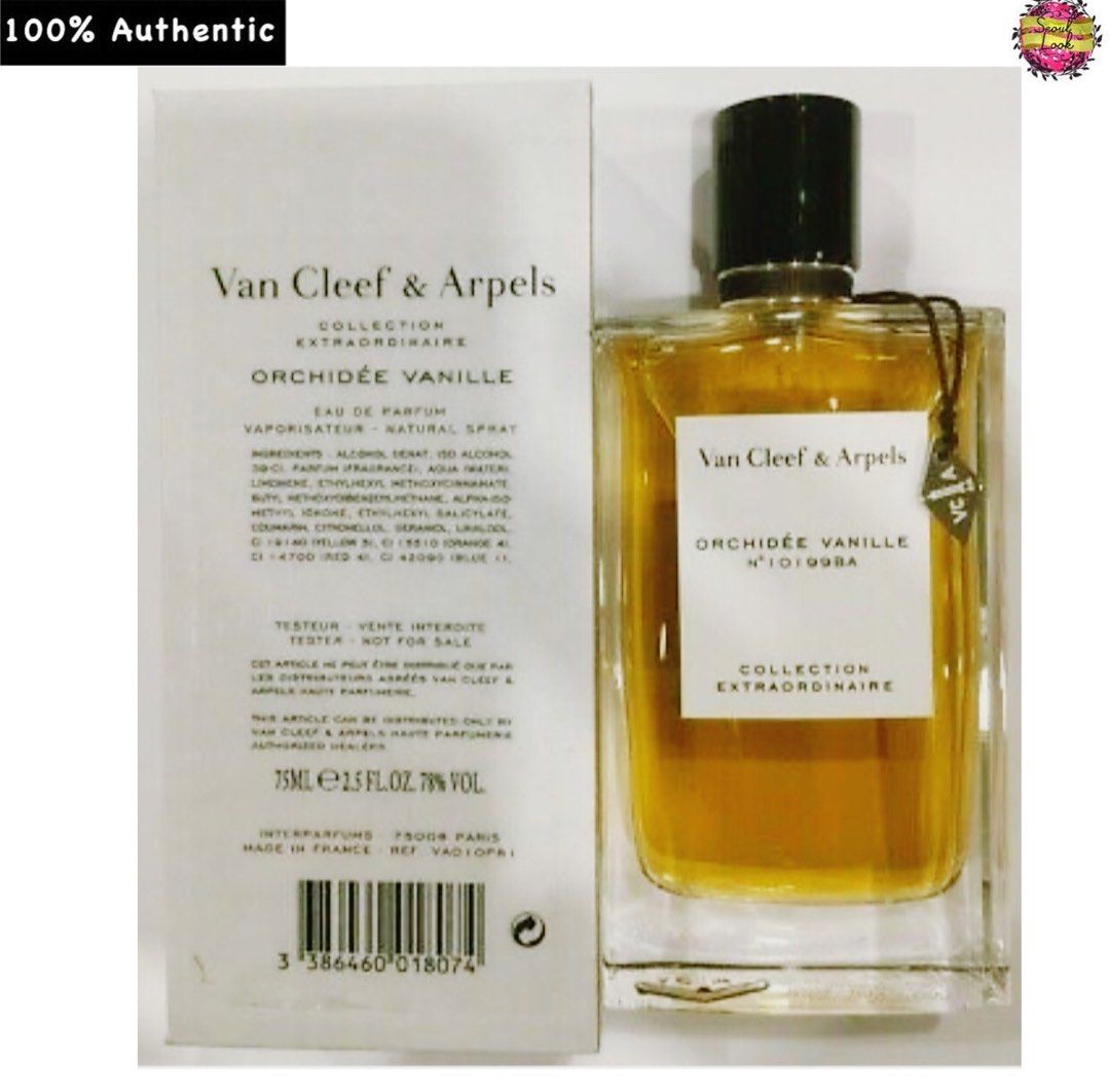 Van Cleef & Arpels Orchidee & Vanille EDP 75ml for Women (Tester with ...