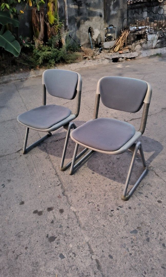 Vertebra chairs, Furniture & Home Living, Furniture, Chairs on Carousell