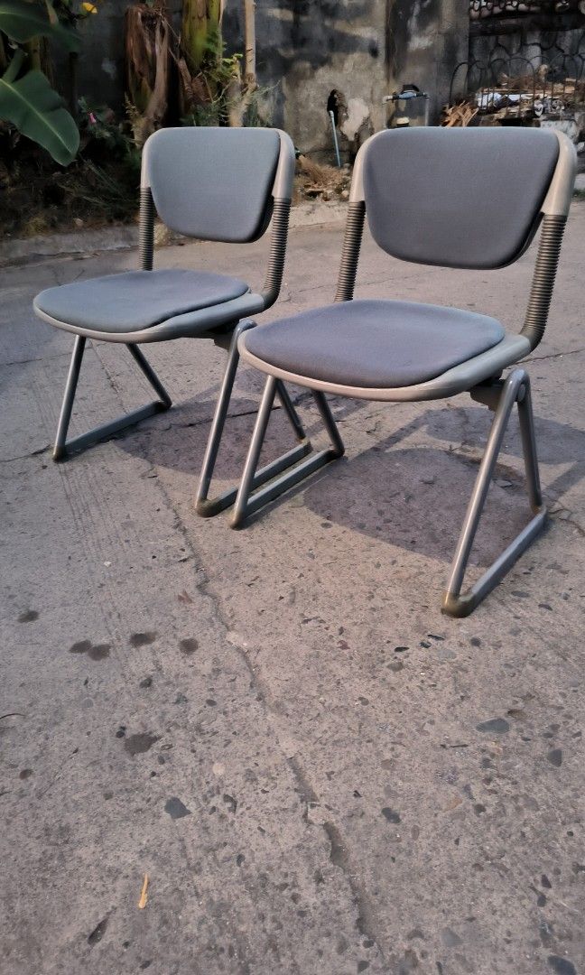 Vertebra chairs, Furniture & Home Living, Furniture, Chairs on Carousell