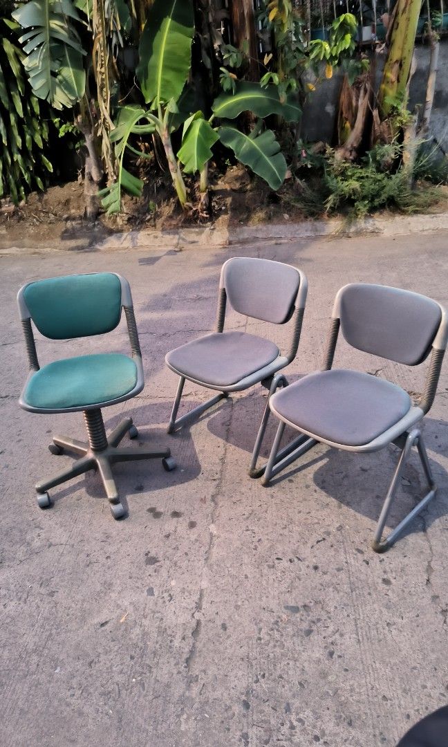 Vertebra chairs, Furniture & Home Living, Furniture, Chairs on Carousell