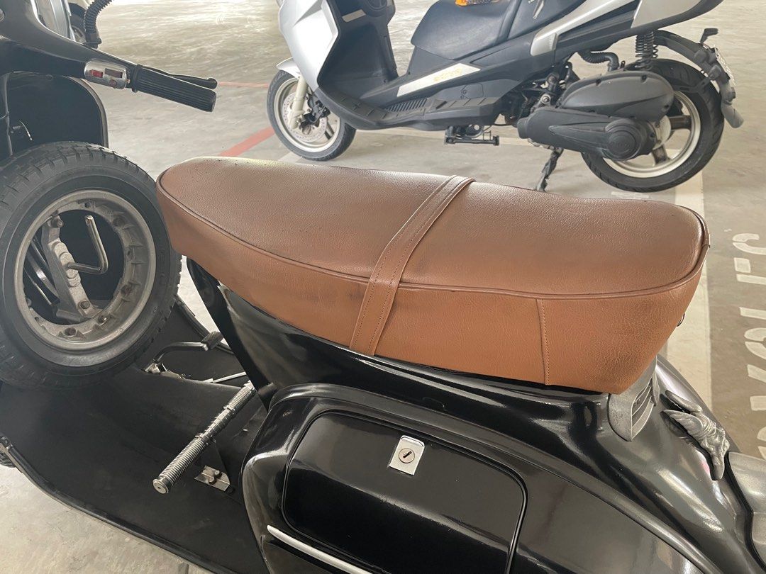 Vespa Sprint seat, Motorcycles, Motorcycle Accessories on Carousell