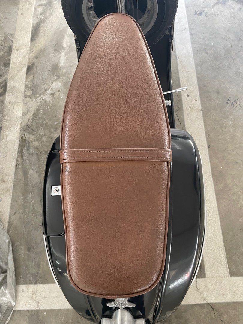 Vespa Sprint seat, Motorcycles, Motorcycle Accessories on Carousell