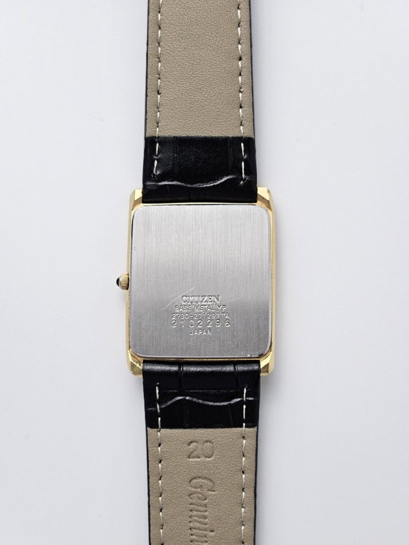 Vintage Citizen Duke Tank Watch Oct 1992, Men's Fashion, Watches ...