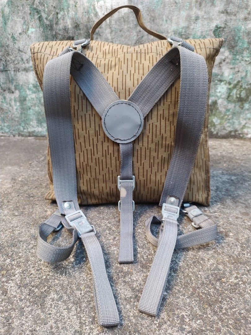 Vintage GERMAN EAST ARMY RAIN CAMO BACKPACK, Men's Fashion, Bags ...