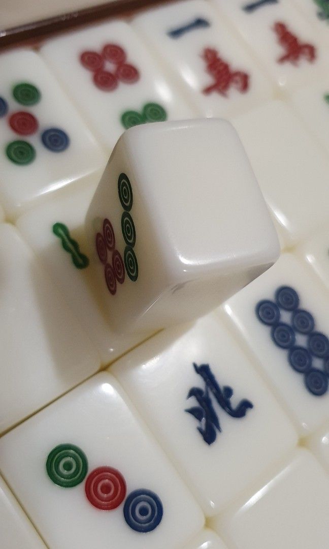 Vintage Golden Dragon Hong Kong Mahjong Set, Everything Else on Carousell