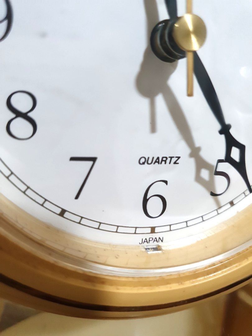 Vintage Twinbird Desk Clock Little Orchestra desk Clock Japan on Carousell