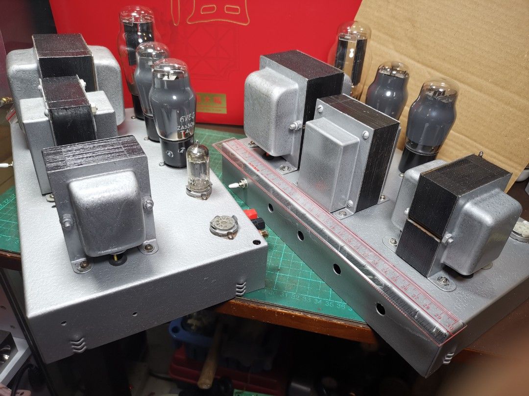 Vintage UK Tripletone 6V6 push-pull Monoblock Pair, 音響器材, Soundbar、揚聲器、藍牙喇叭、耳擴 - Carousell