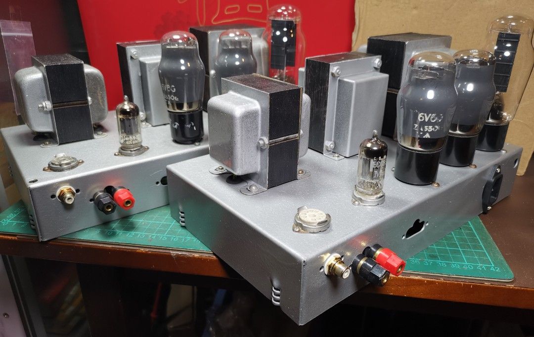 Vintage UK Tripletone 6V6 push-pull Monoblock Pair, 音響器材, Soundbar、揚聲器、藍牙喇叭、耳擴 - Carousell