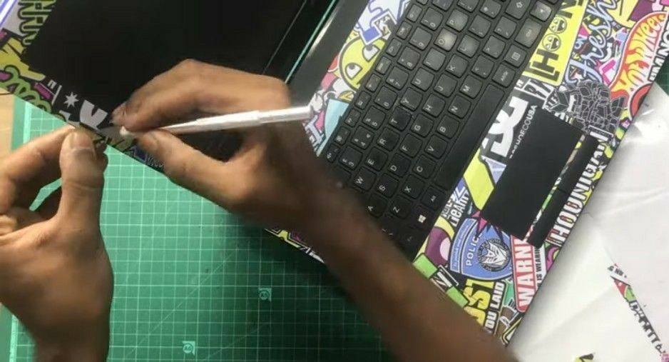 Vinyl Wrap Custom Graphics Laptop/Notebook, Computers & Tech, Parts ...