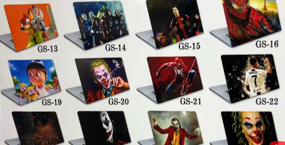 Vinyl Wrap Custom Graphics Laptop/Notebook, Computers & Tech, Parts ...