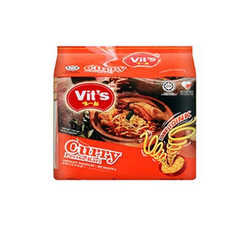 Vit's packet instant noodles 5 packets vegetarian instant noodles tom ...