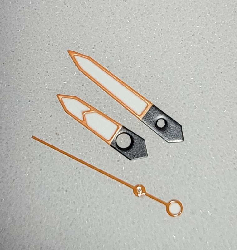 Watch handset hands for Mod Seiko NH35 NH36 7S26 Orange, Luxury ...