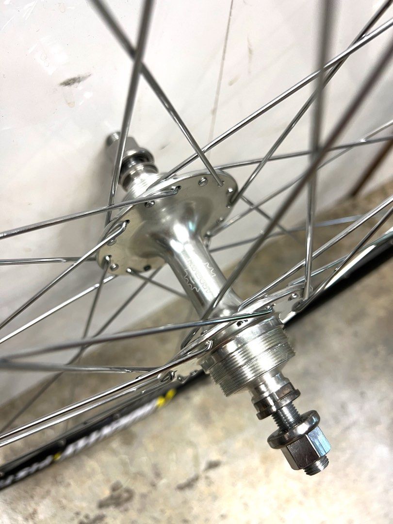 ***Wheel Set Ardently 700C x 23c to 32c 32H Fixed Gear Wheelset Single ...
