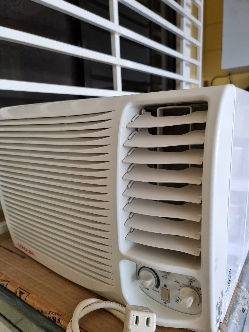 Window type aircon, TV & Home Appliances, Air Conditioning and Heating ...