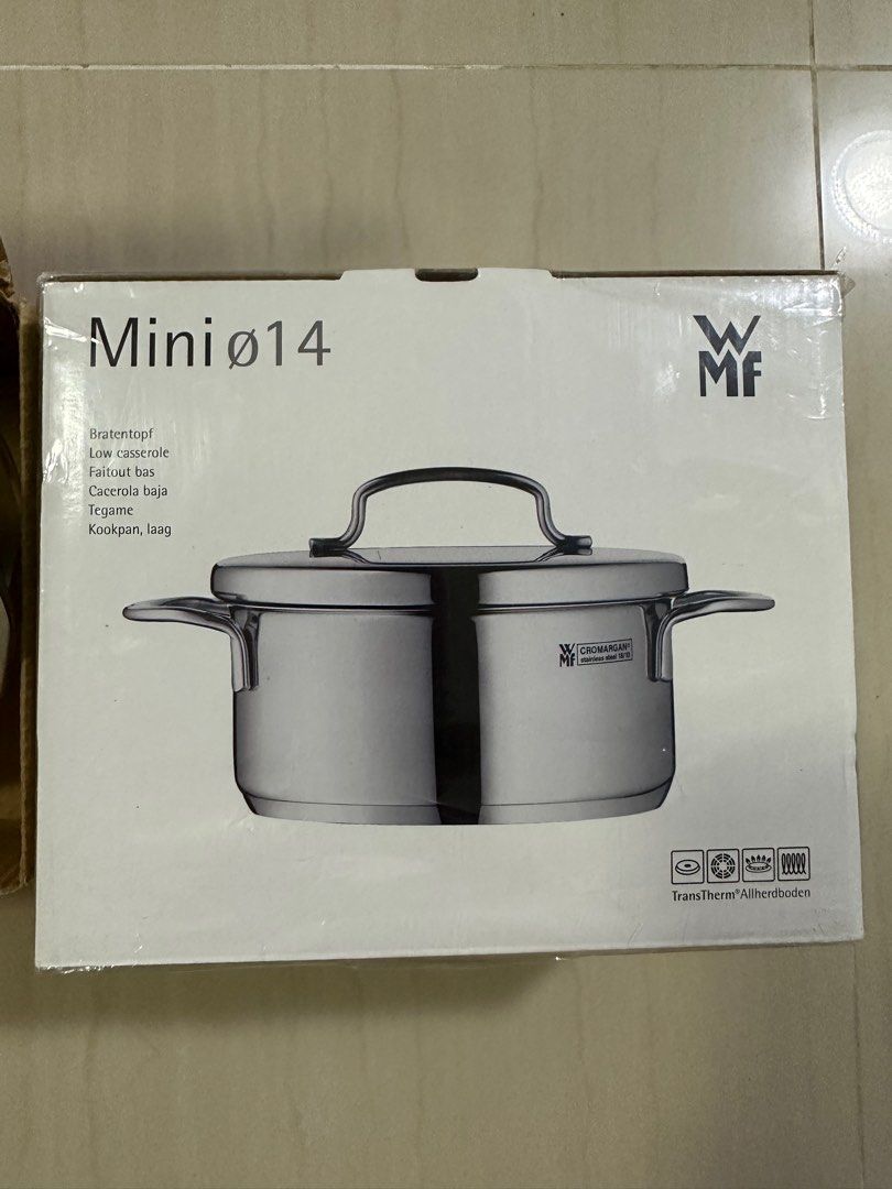 WMF Mini Low Casserole with Coca Cola glass container, Furniture & Home ...