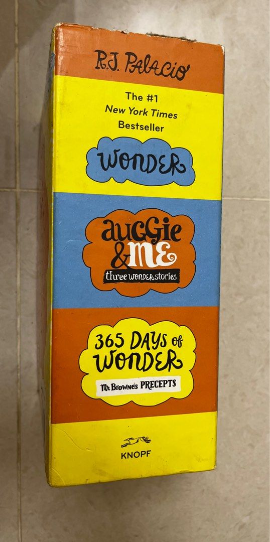 Wonder Series Three Book Set by RJ Palacio on Carousell