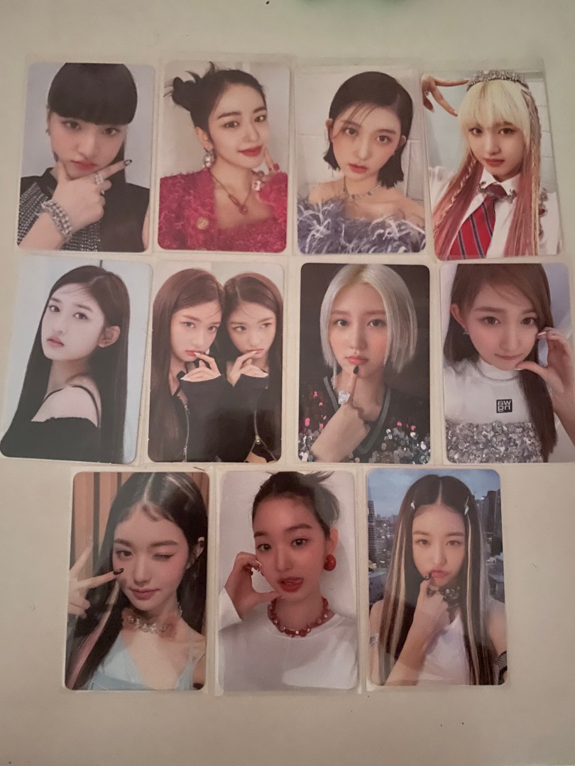 [WTS/WTT] ive izone wonyoung yujin gaeul rei leeseo liz pob preorder benefit beret withmuu ...