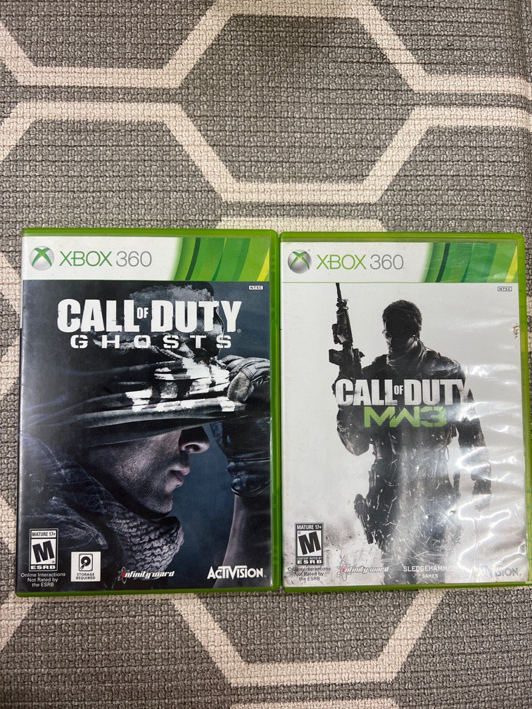 Xbox 360 COD bundle, Video Gaming, Video Games, Xbox on Carousell