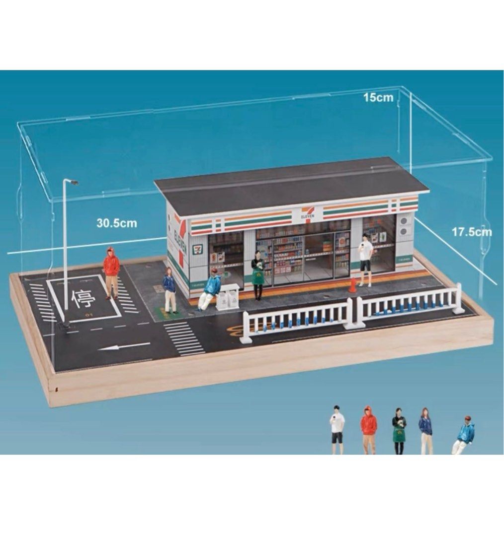 1:64 Diorama 7/11 Convenience Store, Hobbies & Toys, Toys & Games on ...