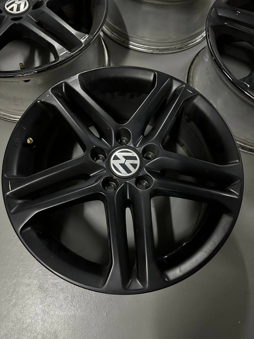 17" Volkswagen Rims 5 X 112, Car Accessories, Tyres & Rims on Carousell