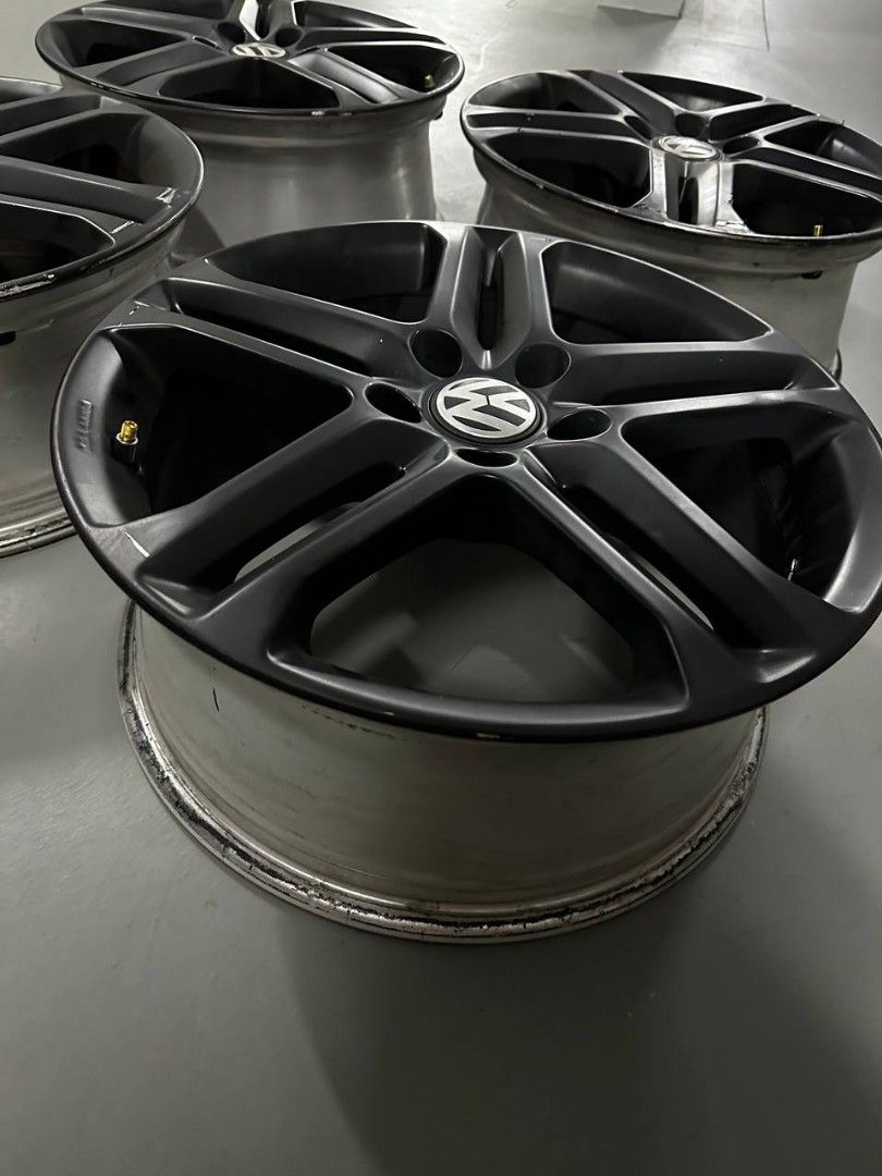 17" Volkswagen Rims 5 X 112, Car Accessories, Tyres & Rims on Carousell
