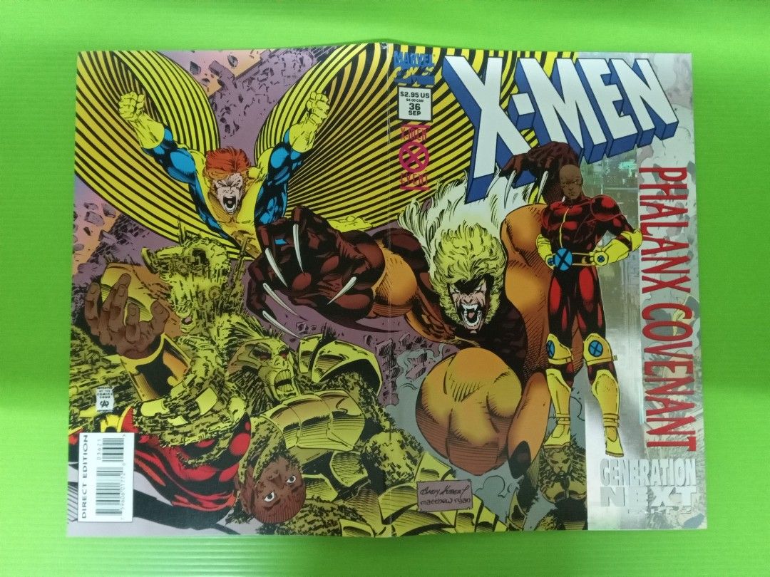 1st app Everett Thomas ( Synch, A Mutant ) X-Men #36 ( Andy Kubert - Cover Art ) Marvel Comics ...