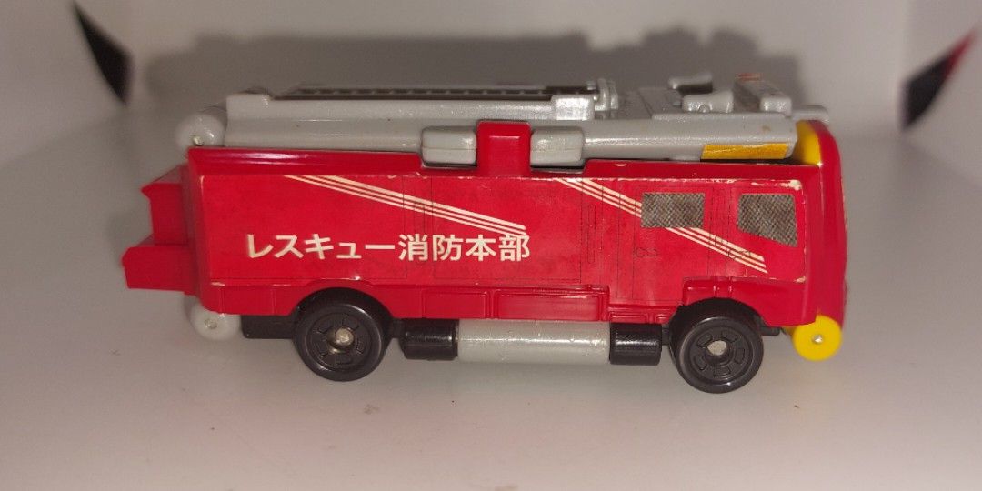 2012 Mcdonald's Happy Meal Bandai VooV Truck Fire Engine Collectible ...