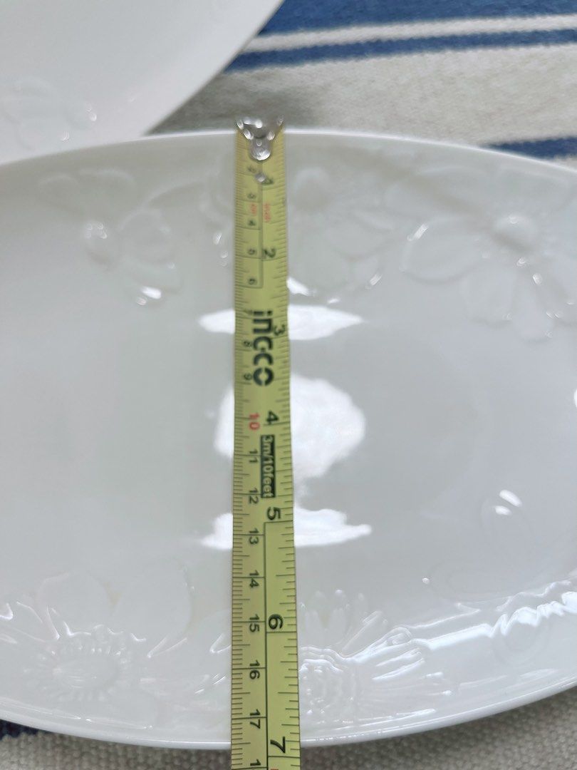 2 Givenchy white serving bowls, Furniture & Home Living, Kitchenware ...