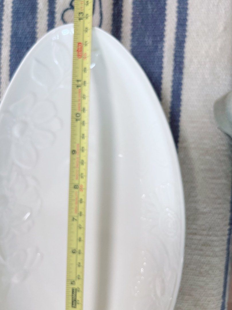 2 Givenchy white serving bowls, Furniture & Home Living, Kitchenware ...