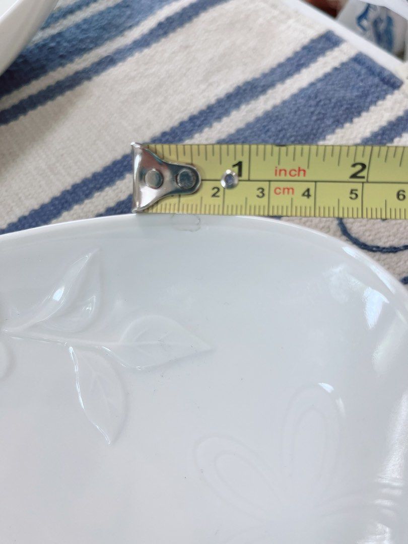 2 Givenchy white serving bowls, Furniture & Home Living, Kitchenware ...