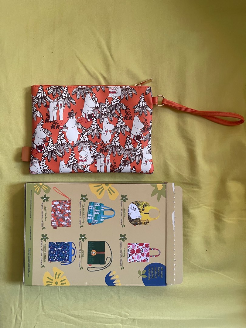 7-11 Moomin valley pouch, Women's Fashion, Bags & Wallets, Clutches on ...