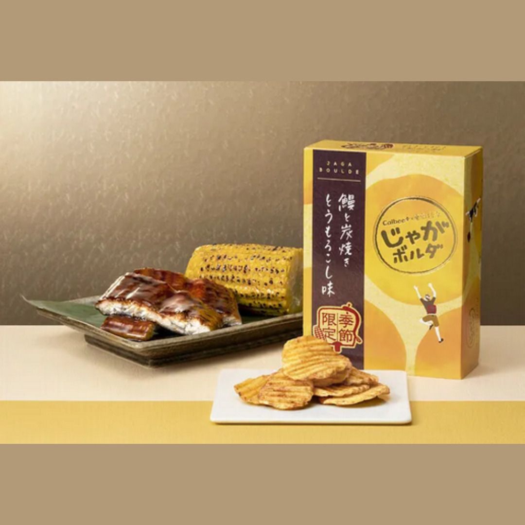 預購 日本代購 零食代購 Calbee PLUS x TokyoBanana 鰻魚炭燒粟米味厚切薯片, 嘢食 & 嘢飲, 包裝食物&即食食物 ...