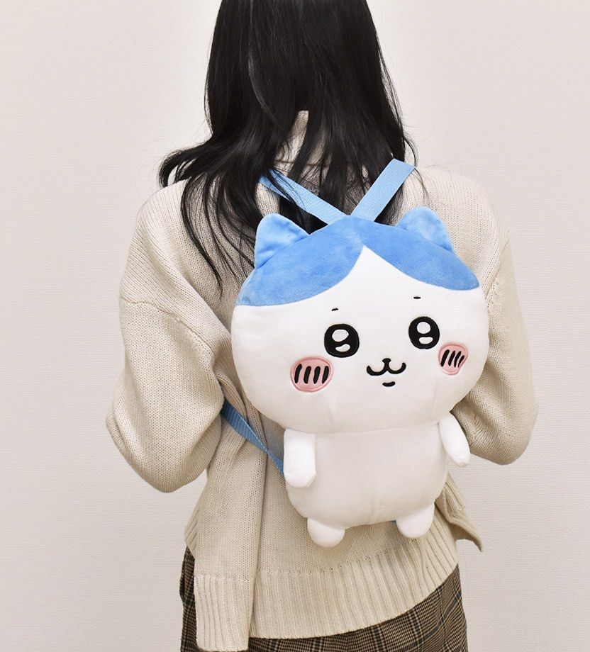 （日本直送 ）Chiikawa 吉伊卡哇 - Hachiware 八字貓 小八貓 背囊 背包 Backpack, 興趣及遊戲, 玩具 & 遊戲 ...