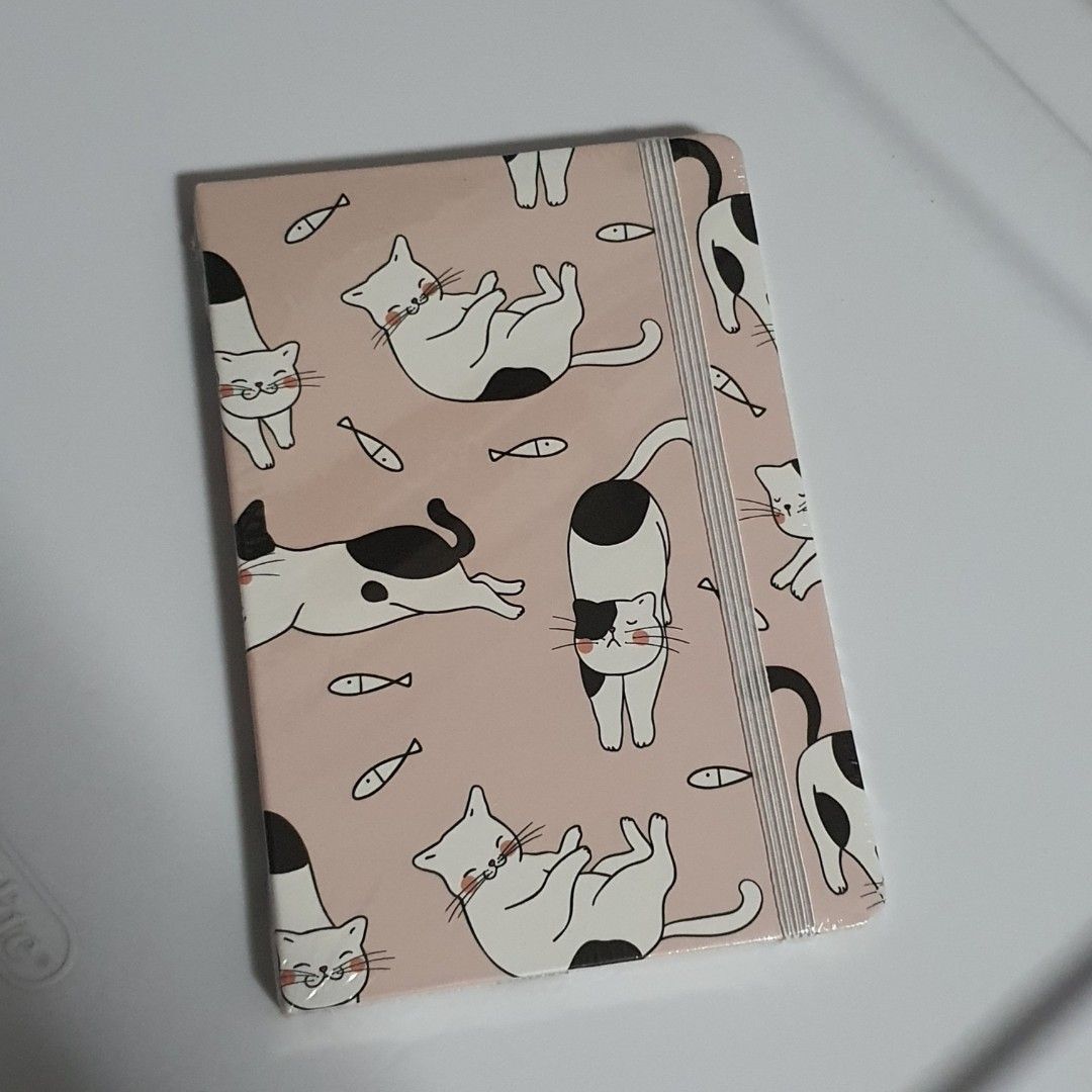 A5 Cat Hardcover Notebook, Hobbies & Toys, Stationery & Craft ...