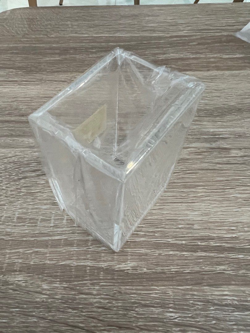 Acrylic rectangular holder (Muji), Furniture & Home Living, Home ...