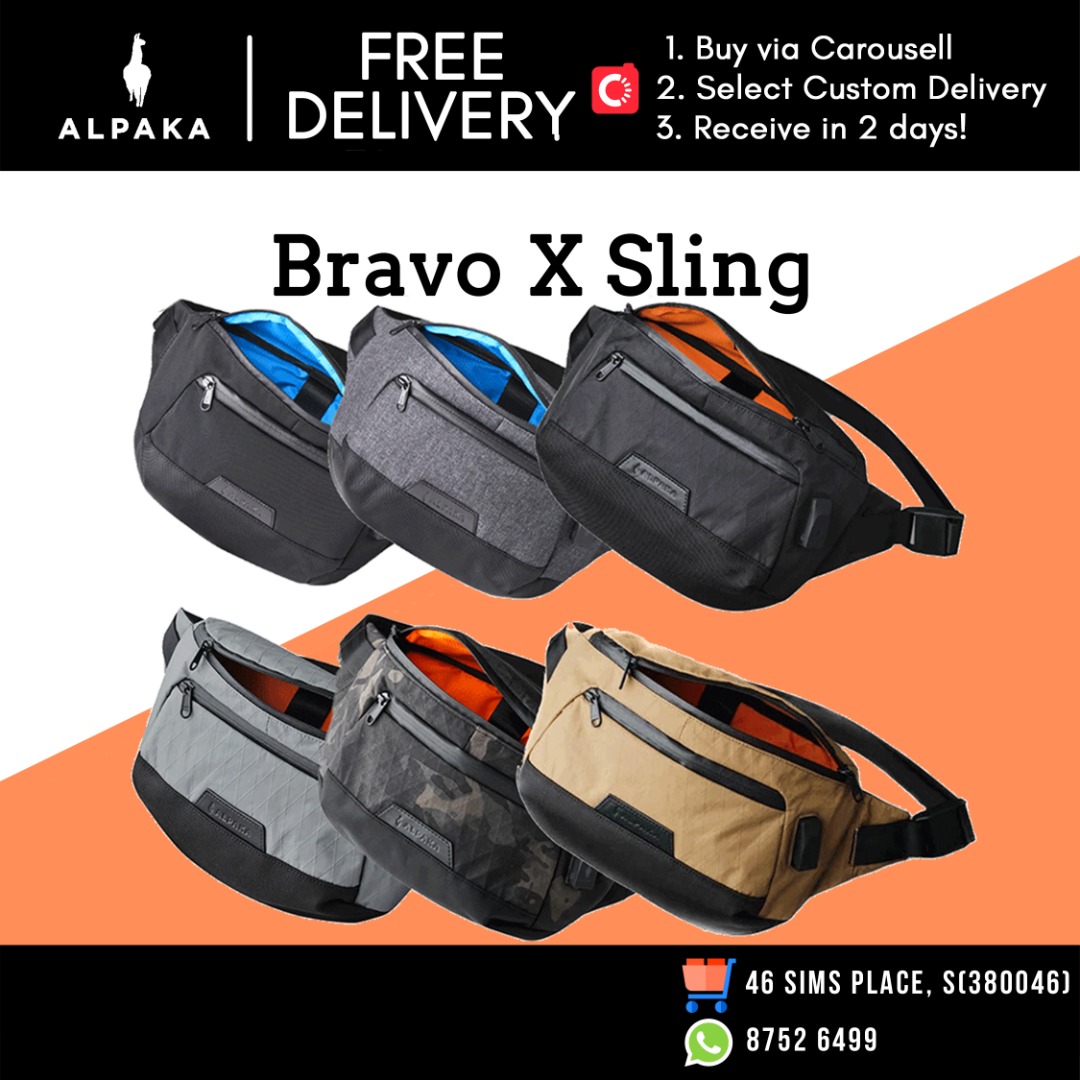 ALPAKA Bravo X Sling V2 6 Liters Fits up to an 11" iPad Pro Kodra ...
